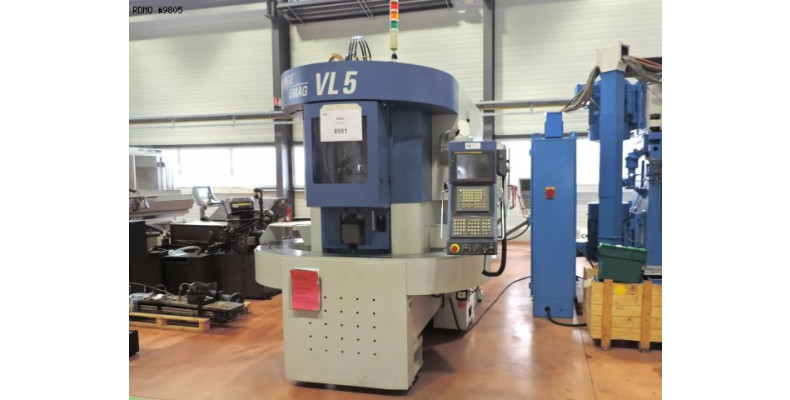 Torno cnc vertical EMAG VL 5 m.LT 3 ejes (9805) Máquinas-Herramientas ...